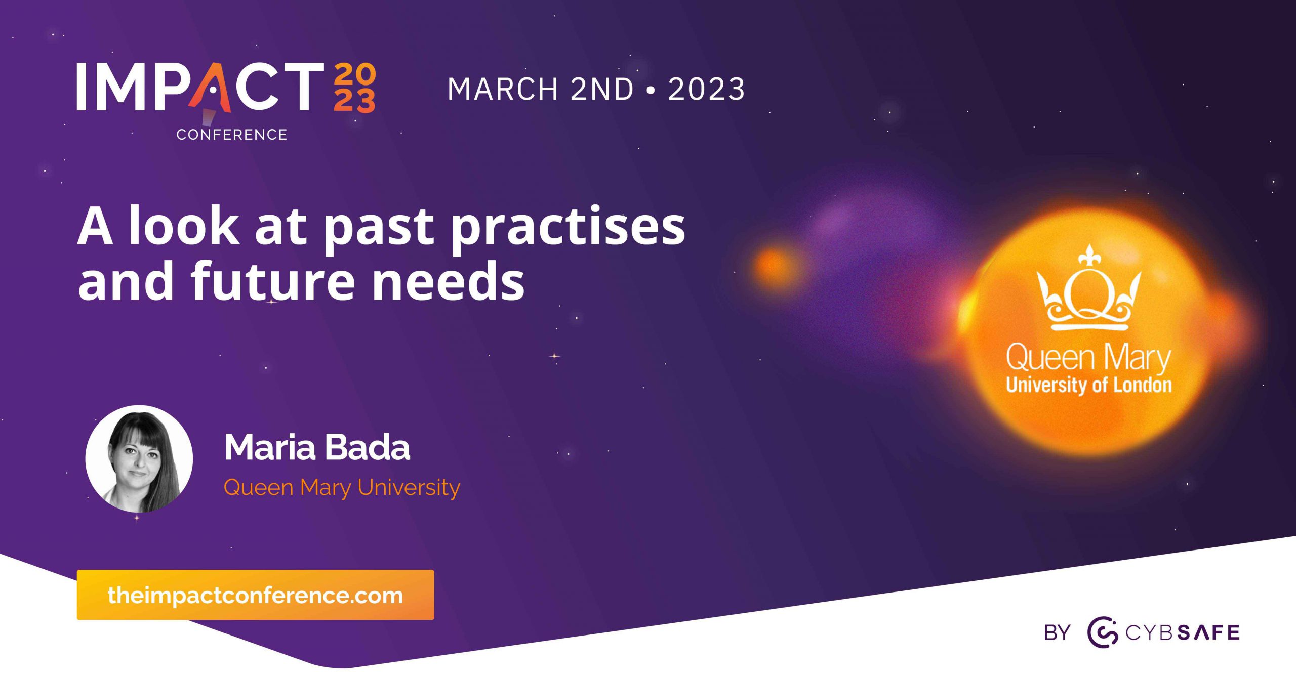 Maria Bada - The IMPACT Conference
